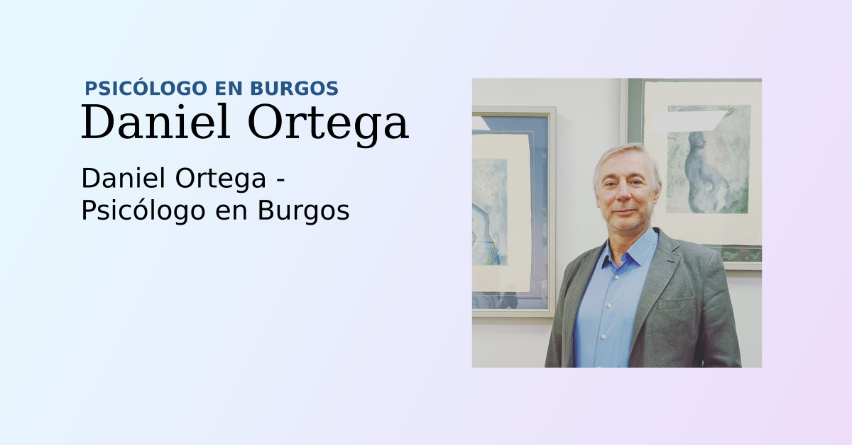Daniel Ortega - Psicólogo en Burgos
